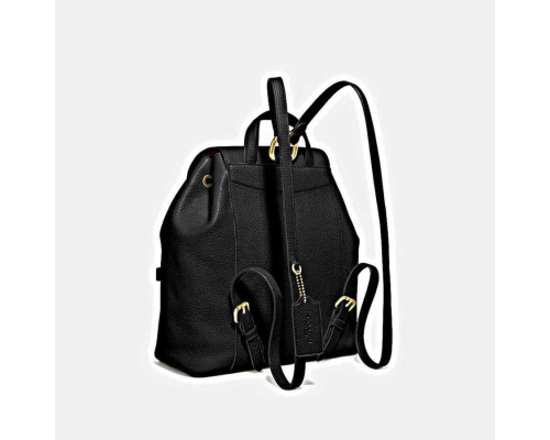 Купить Coach Evie Backpack In Signature Canvas - Black в официальном ...