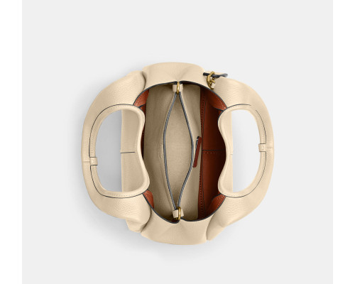 Купить Coach Lana Shoulder Bag 23 - Brass/Ivory в официальном магазине